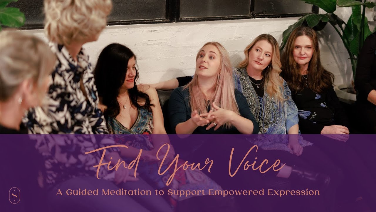 Guided Meditation to Find Your Voice | 10 Minute Empowered Expression ...