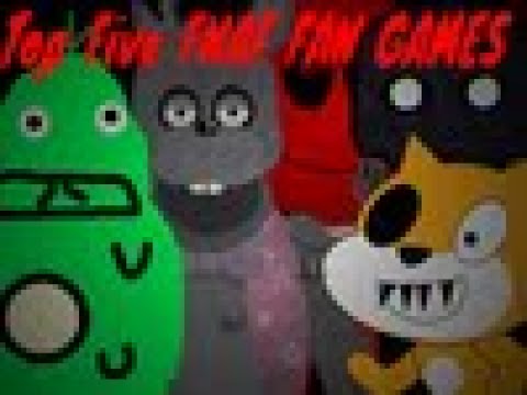Playing top 5 FNAF FAN GAMES ON SCRATCH - YouTube