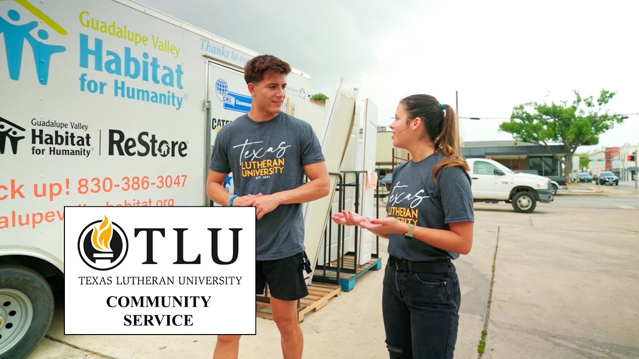 Community Service at TLU | The College Tour - YouTube