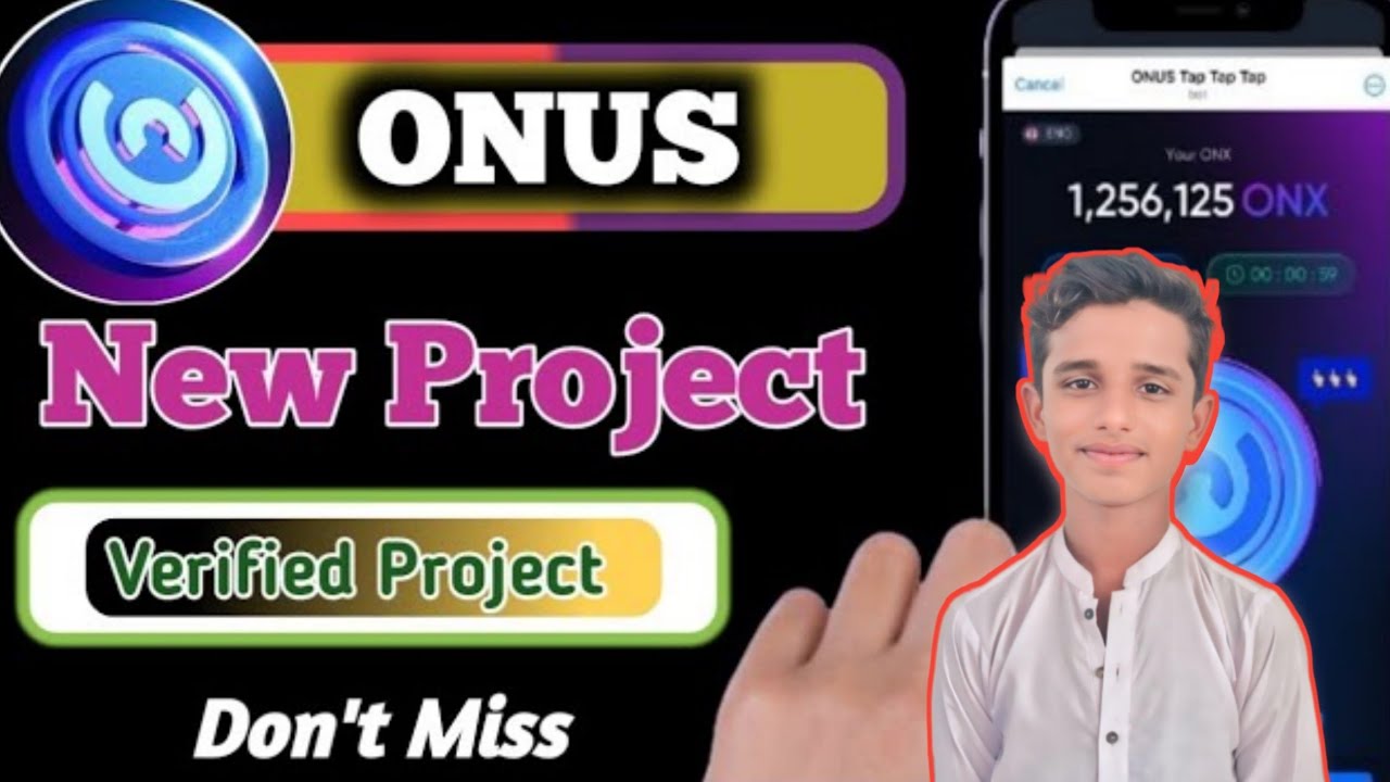 ONUS tap tap tap TG/BOT•Earn Daily 17$ Free||#ONUS#Tap2Earn#Airdrop ...