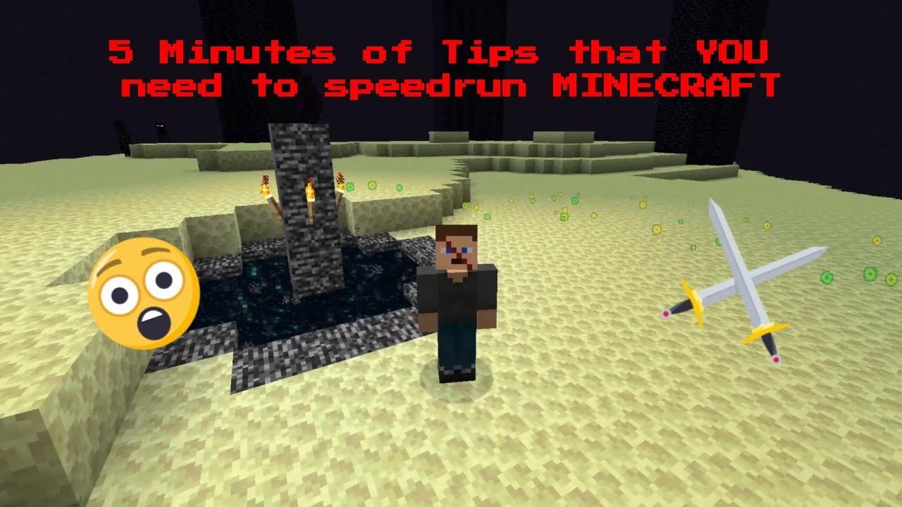 Speed Run tips that YOU need to know for Minecraft! - YouTube