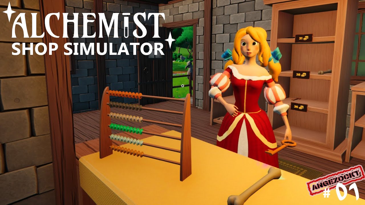 Alchemist Shop Simulator #01 🪻 Briefe von mir an mich #angezockt # ...