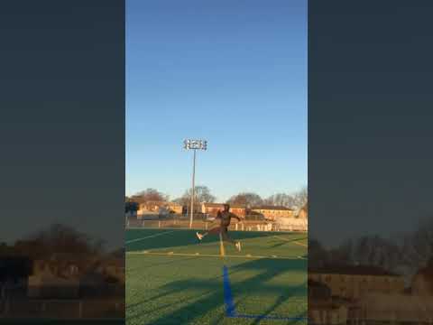 Straight leg bounds. Plyometric/ speed training - YouTube