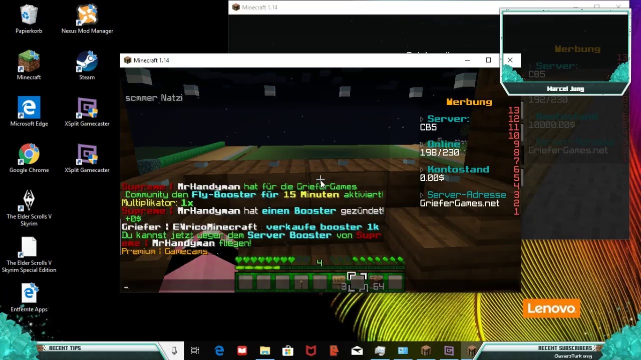 Marcel Jung Live Stream - YouTube