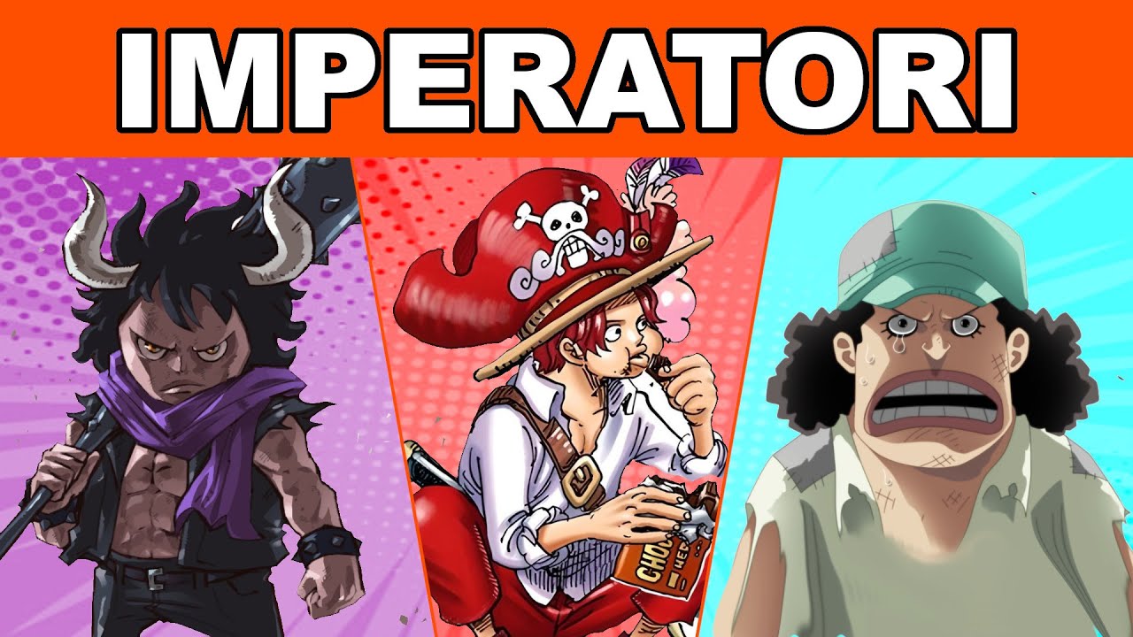 LA VITA DEGLI IMPERATORI DI ONE PIECE SPIEGATA (Shanks, Barbanera ...