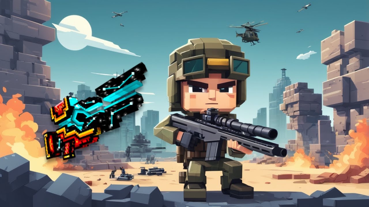 Ninja Takedown! Best Pixel Gun 3D Sniper Play - YouTube