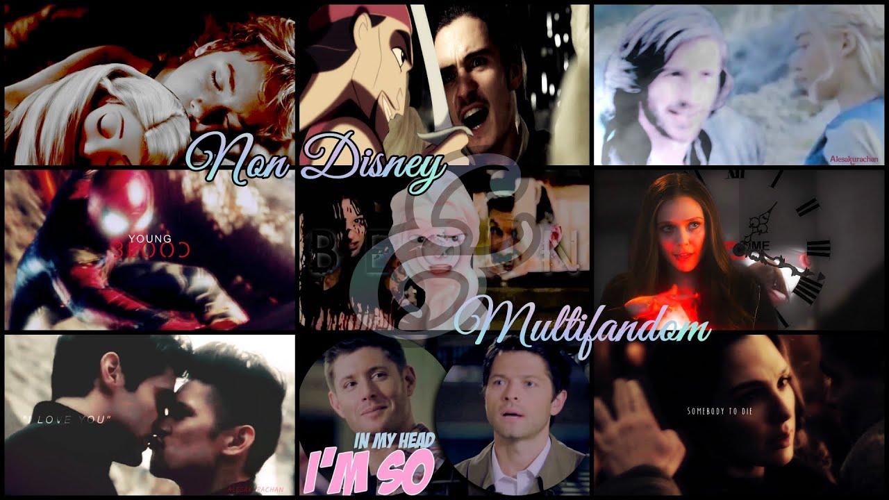 Non Disney Crossover & Multifandom part 4 [10th aniversary] - YouTube