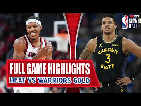 Heat vs Warriors Gold | NBA Summer League 2026 | California Classic