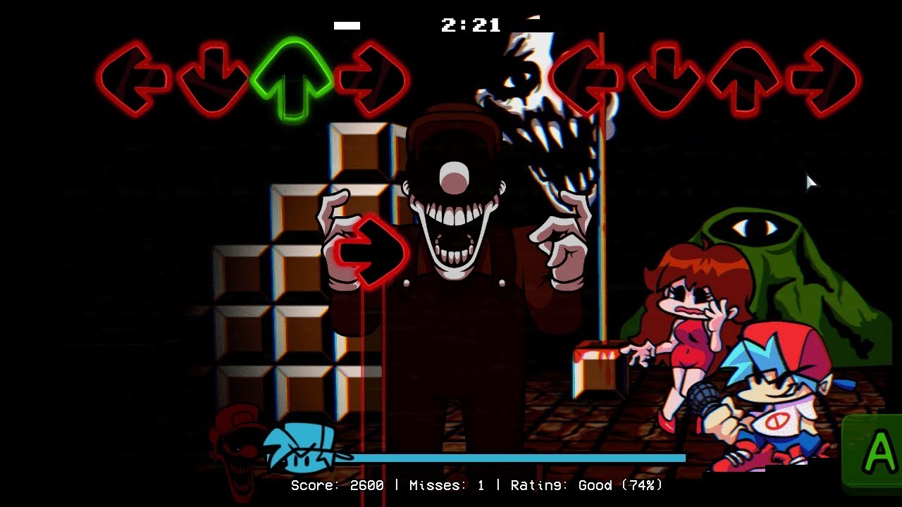 FNF Mario Madness V1 - YouTube