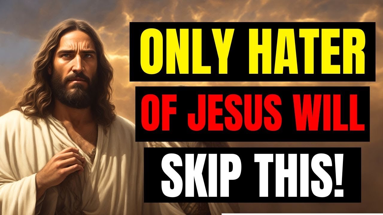 God Says: Only Hater Will Skip Jesus | God message for you today | God ...