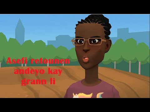Ti Komik Kreyol - (Part 12) - Asefi oblije retounen andeyo lakay grann ...