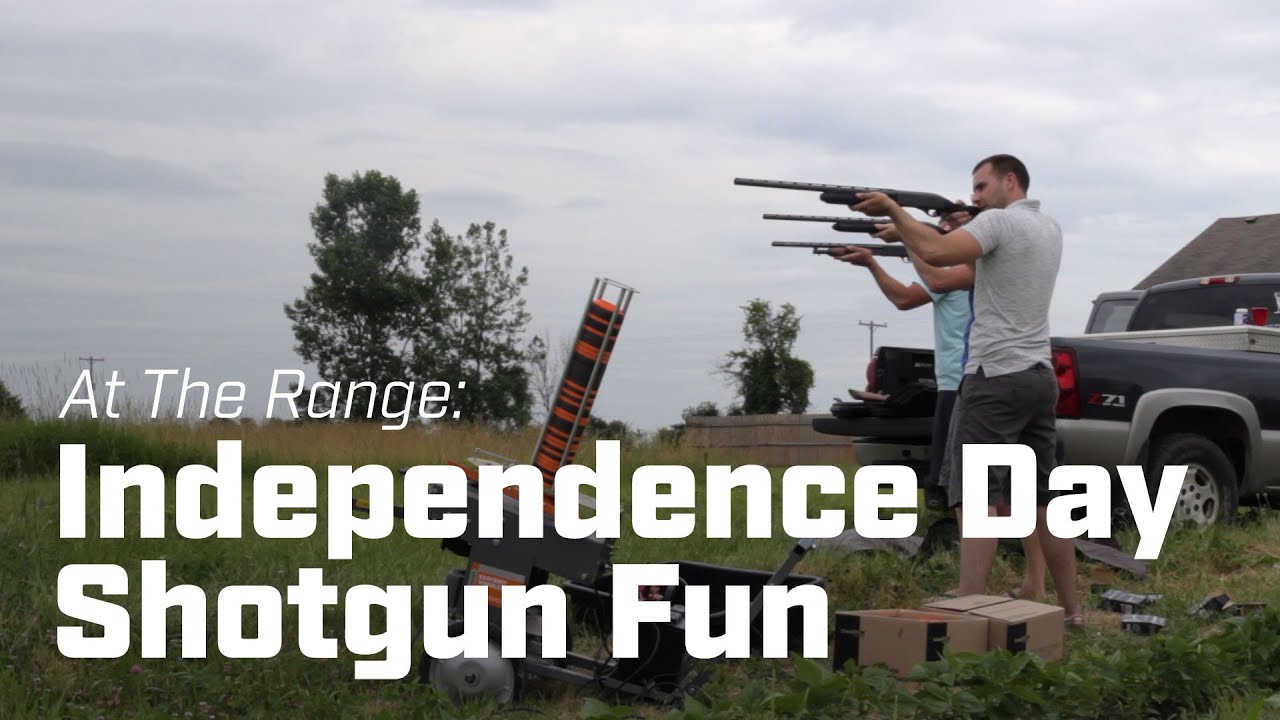 At the Range: Independence Day Shotgun Fun - YouTube
