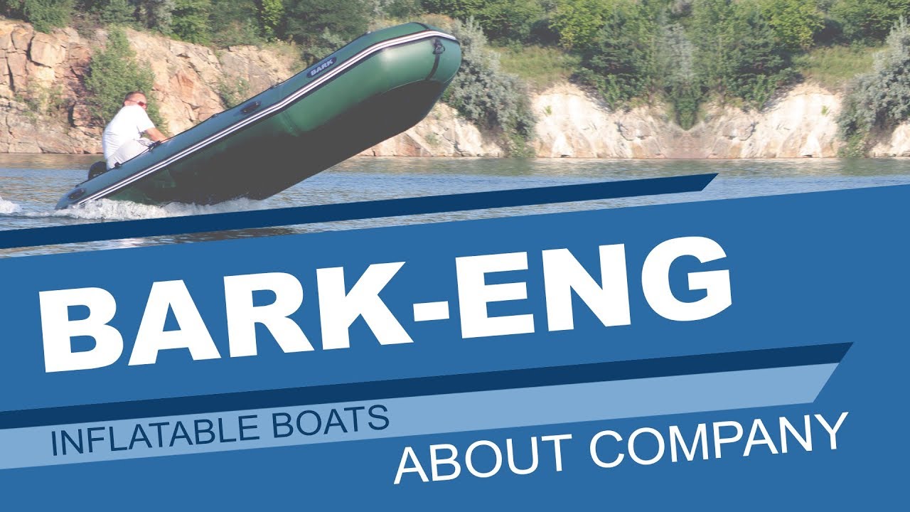 Inflatable boats BARK. Production. - YouTube