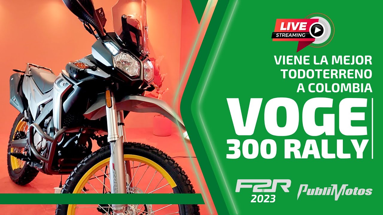 Viene la mejor todoterreno a Colombia | Voge 300 Rally - YouTube