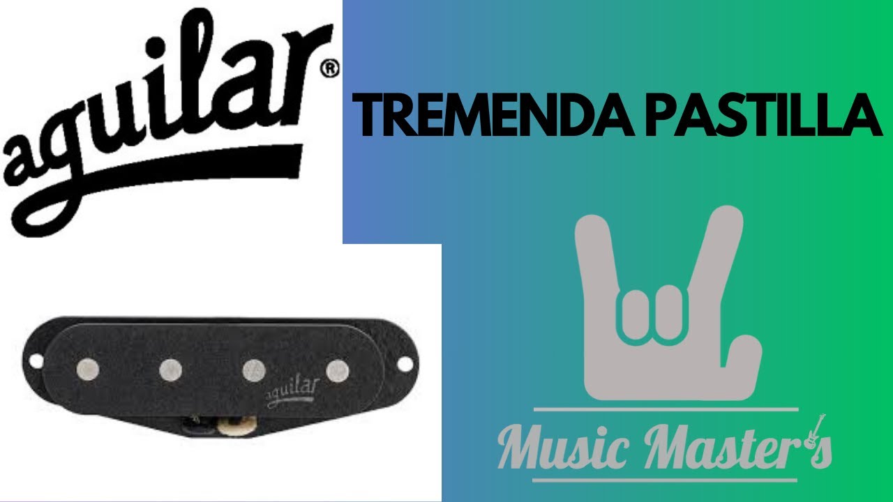 PASTILLA / PICK UP AGUILAR 4P-51 para tono vintage con punch - YouTube