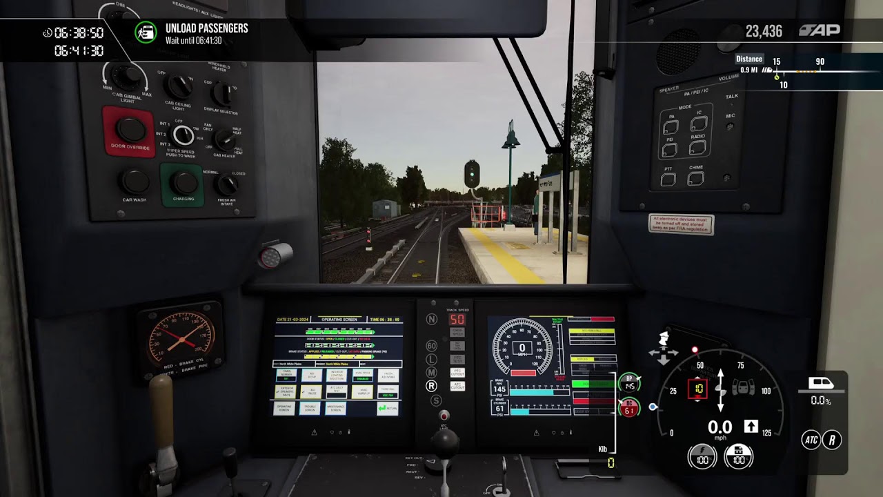 TSW 4 Operating Metro North M7A #501 Local Train From Grand Central ...