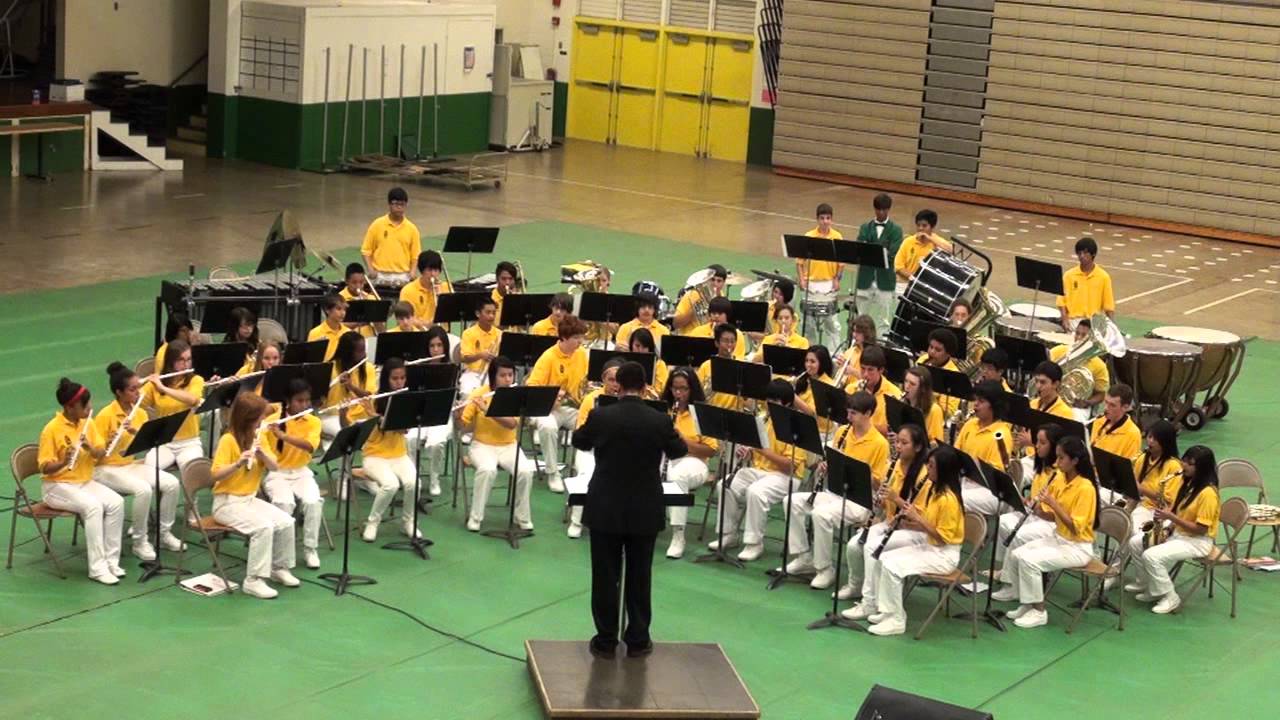 Advanced Band @ Winter Concert 2012- "Selections from Mulan" - YouTube