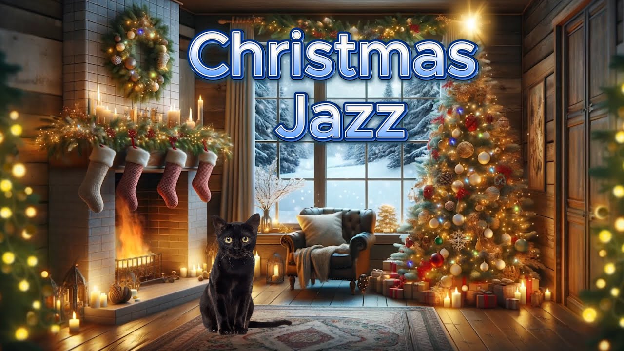 Christmas Jazz🎄🎷Cozy Up to Festive Vibes #christmas #jazz #playlist # ...