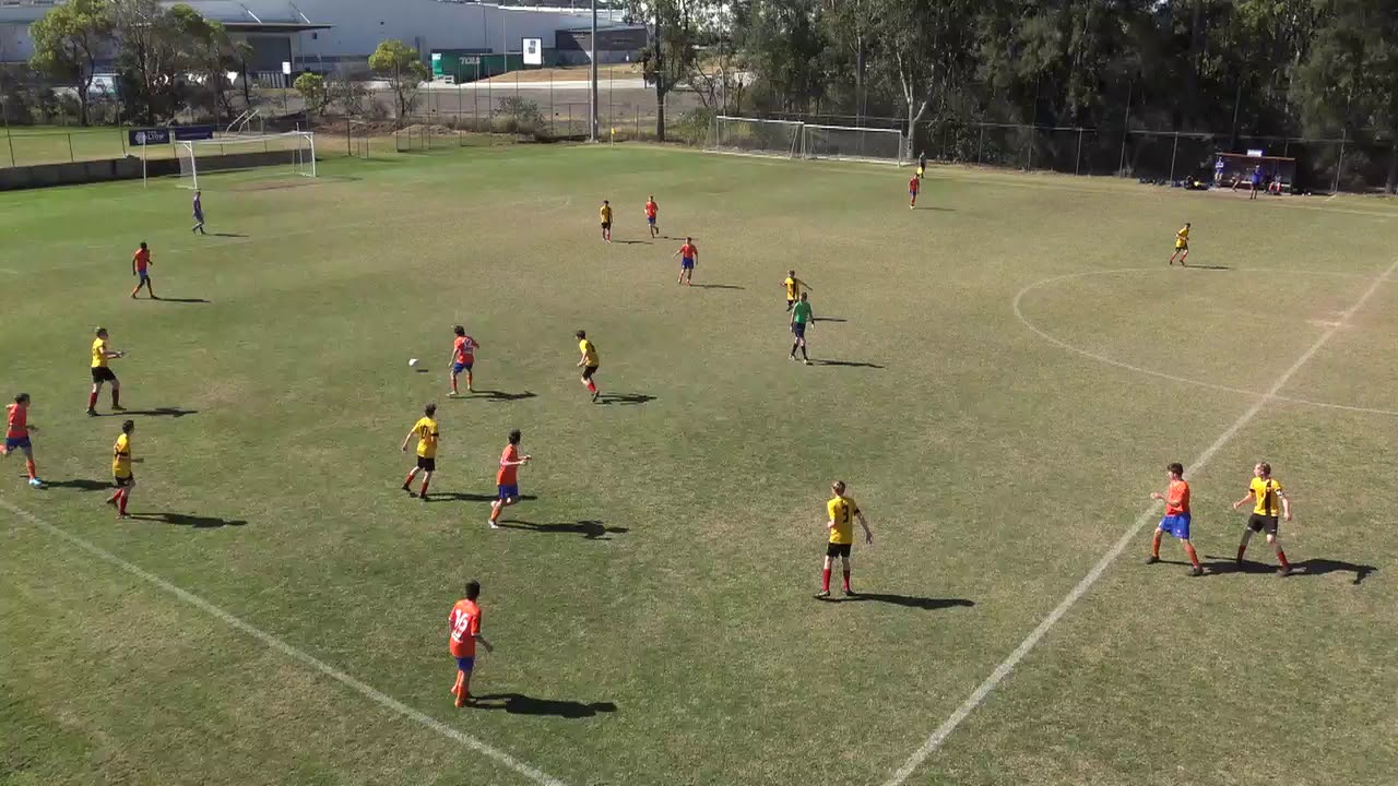 17.08.19 NPL U14's Lions FC v Sunshine Coast Fire - YouTube