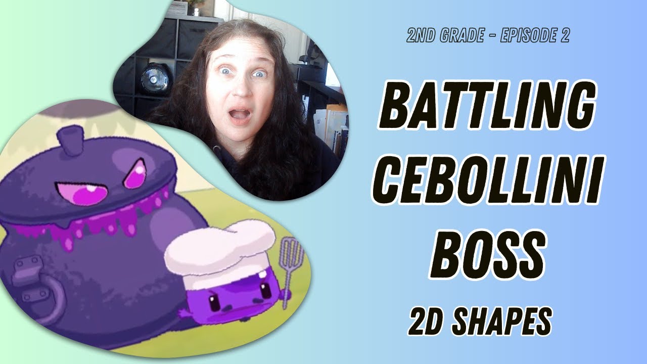2nd Grade Ep. 2: Battling Cebollini with Shape Questions Prodigy Game ...