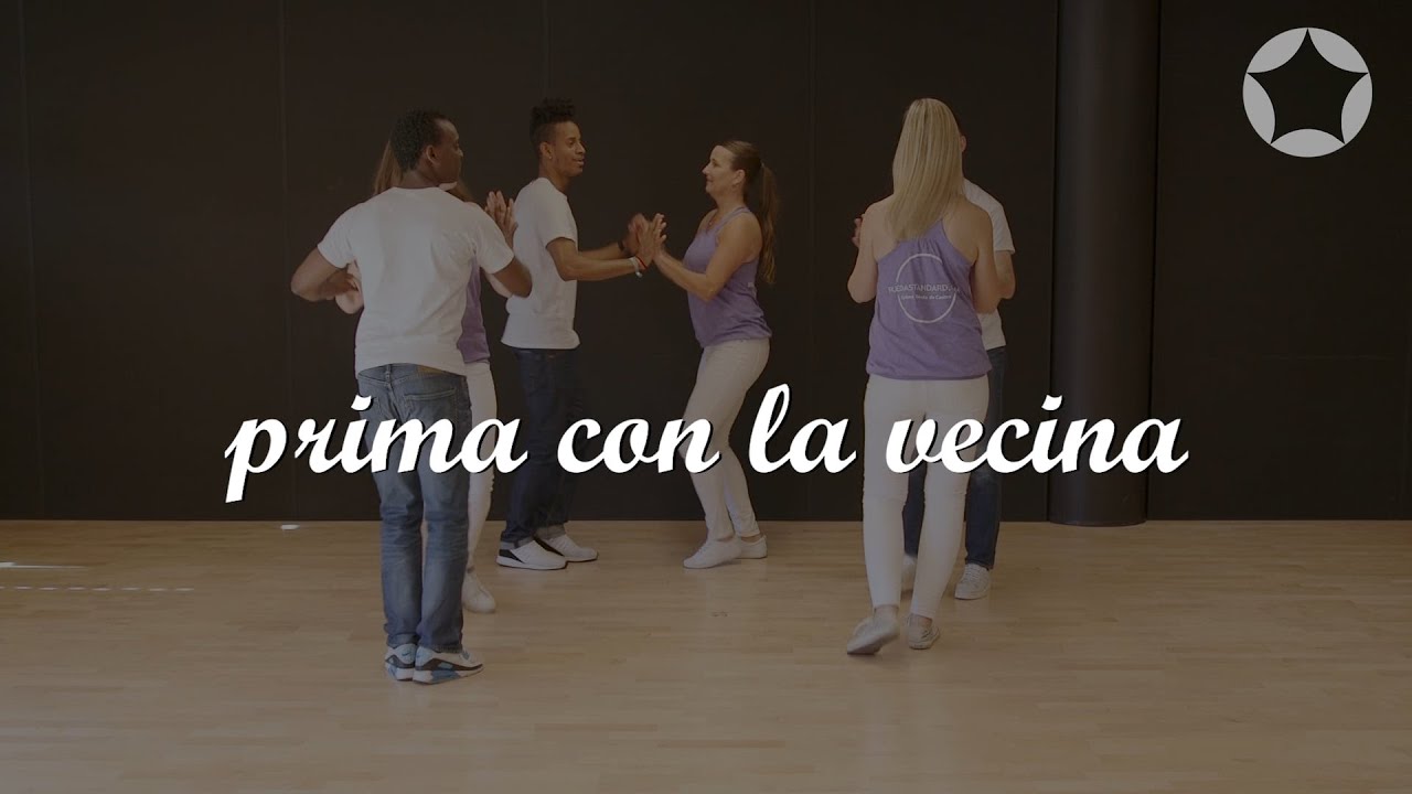 Rueda de Casino - Prima Con La Vecina (Intermediate) - YouTube