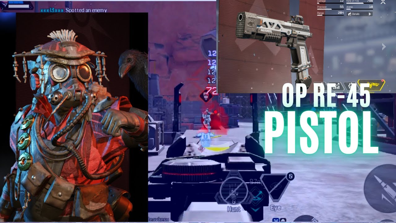 APEX LEGENDS MOBILE|ARENA|OP PISTOL| - YouTube