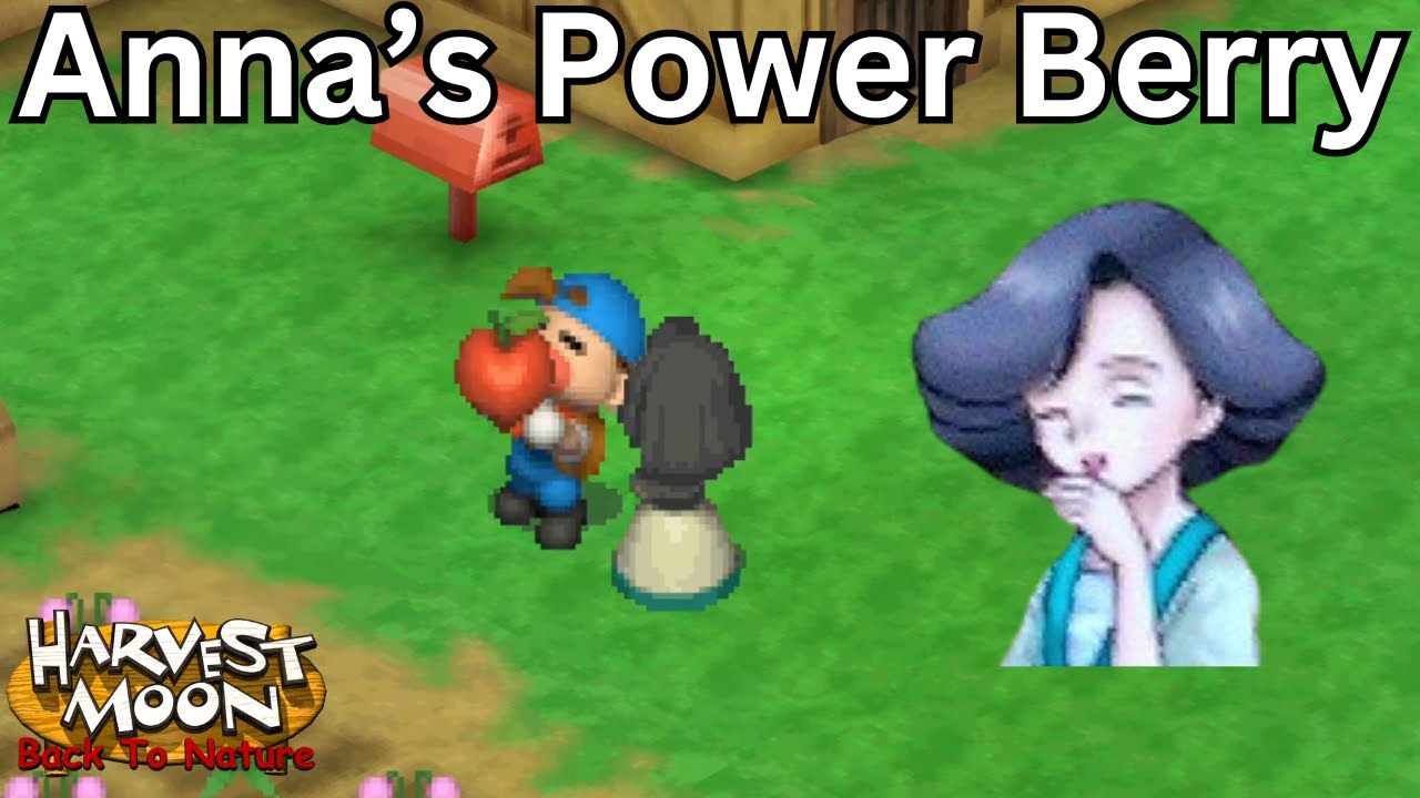 Harvest Moon: Back to Nature - Anna's Power Berry - YouTube