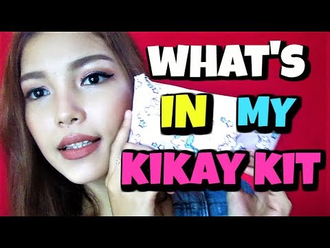 WHAT'S IN MY KIKAY KIT (ESSENTIALS&FAVORITE) |Claudiee101 - YouTube
