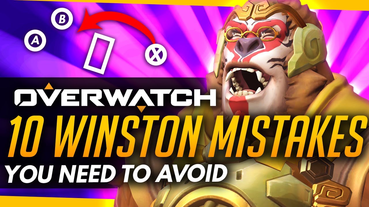 Overwatch | Winston Most Important Hero Currently! - 10 Mistakes To ...
