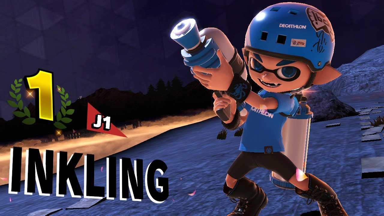 SSBU mods - inkling combo into spike - YouTube