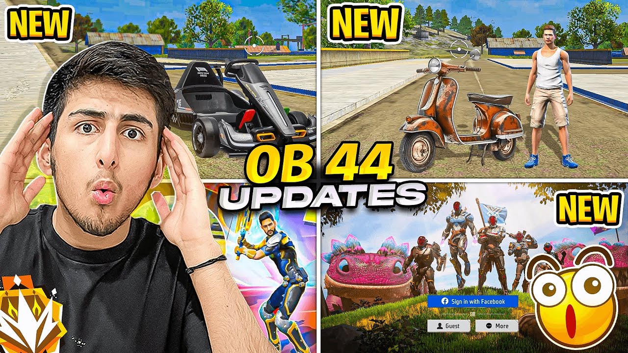 Ob44 Update In Crazy🤯😍Anime Special Update - Free Fire India - YouTube