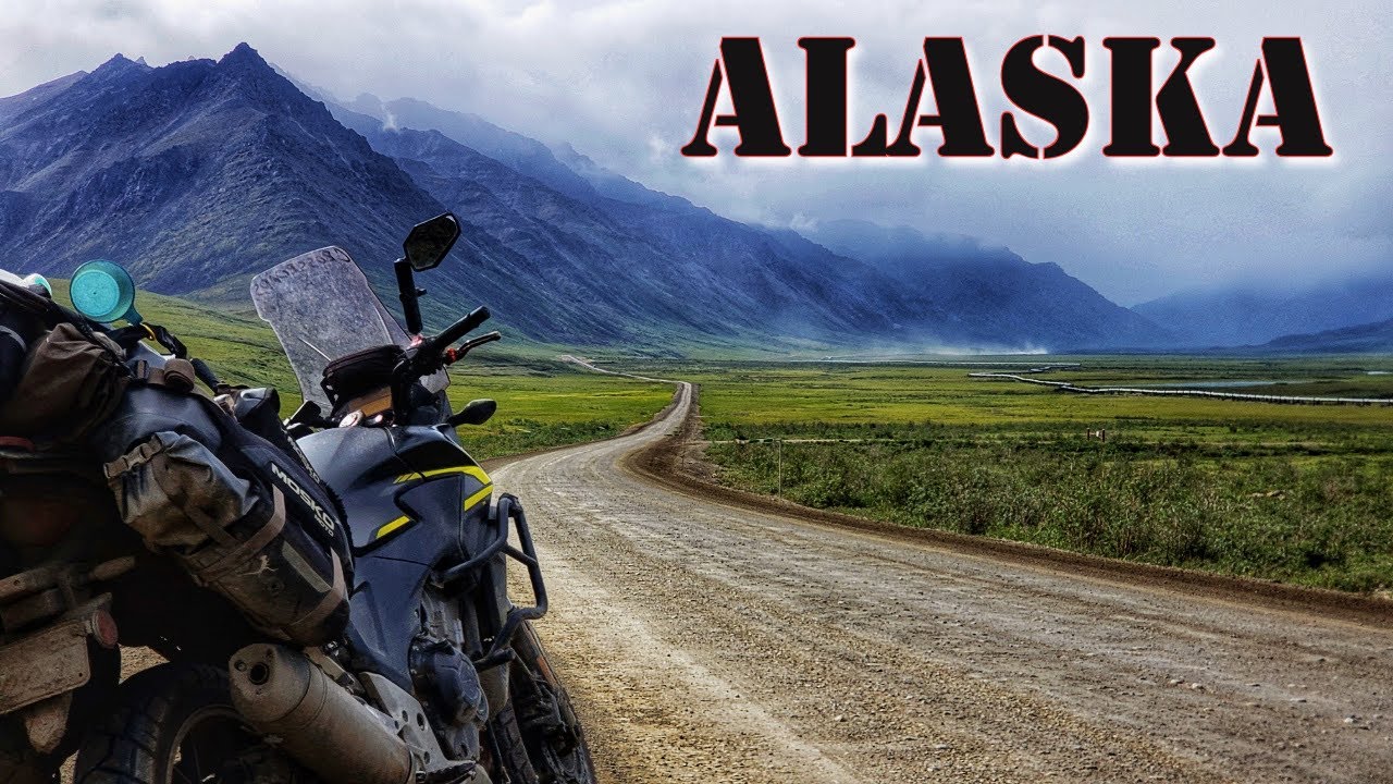 Into Alaska - a Solo Motorcycle Journey to the Arctic (S2:E3) #motovlog ...