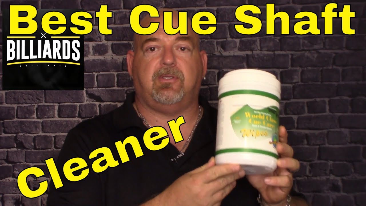 How To Clean Cue Shaft - YouTube