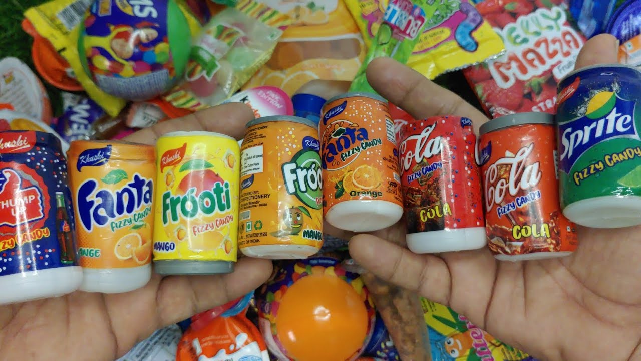 1 mins satisfying video some lot's of new Candies - YouTube