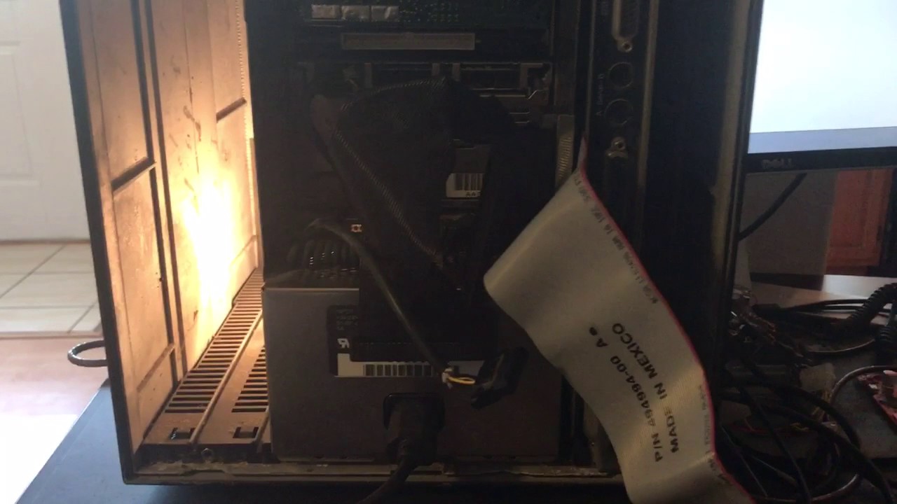 NeXT Cube 68030 25Mhz how to configure micro scsi2sd - YouTube