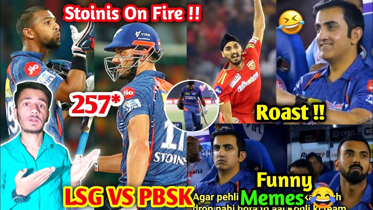 Marcus Stoinis Batting Against PBSK l IPL 2023 Highest Run l Cricket ...