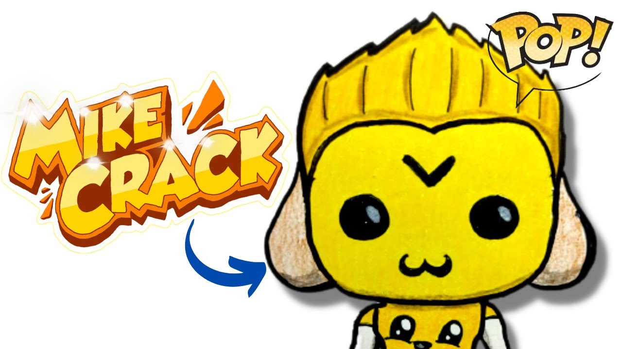 Cómo DIBUJAR a MIKECRACK FUNKO POP de ROBLOX/ how to DRAW ROBLOX ...