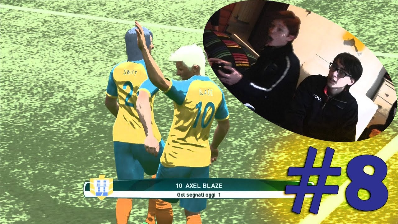 Inazuma Eleven Football Frontier su Pes #8! Raimon VS Farm - YouTube
