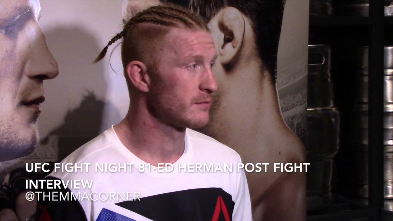 UFC Fight Night 81: Ed Herman Post-Fight Interview - YouTube