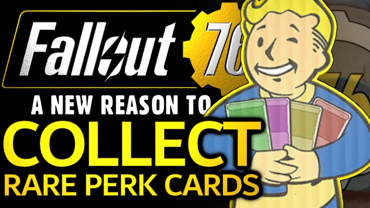 Collect Every Fallout 76 Perk Card For REAL... - YouTube