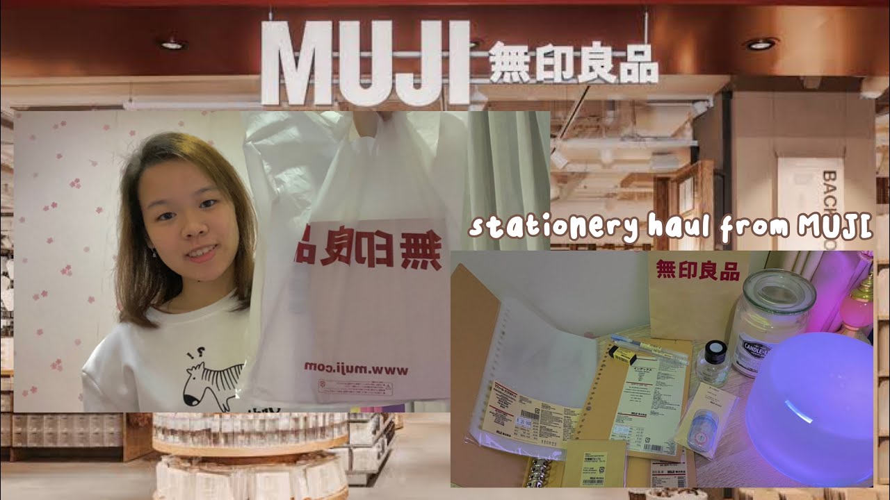 MUJI Stationery Haul - YouTube