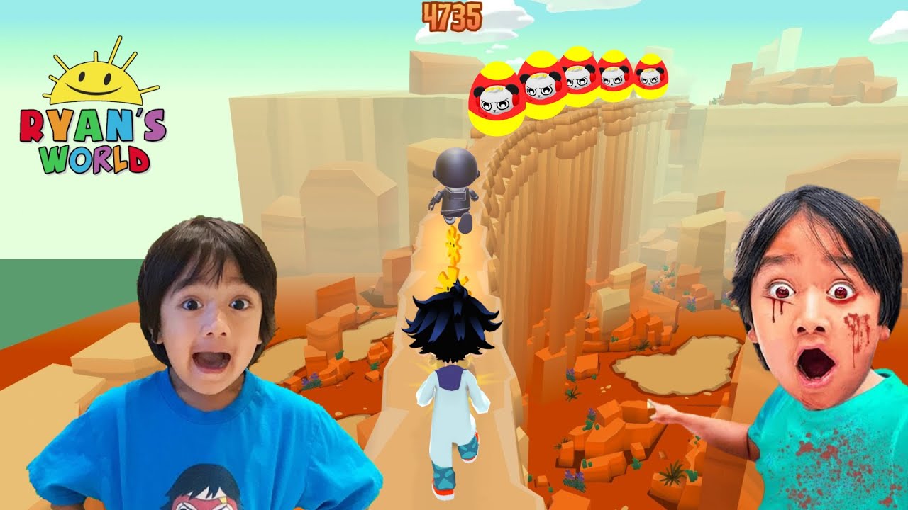 Tag with Ryan - Leo Woods 🆚 Robo Ryan 🆚 Dash Tag - Run Gameplay ! - YouTube