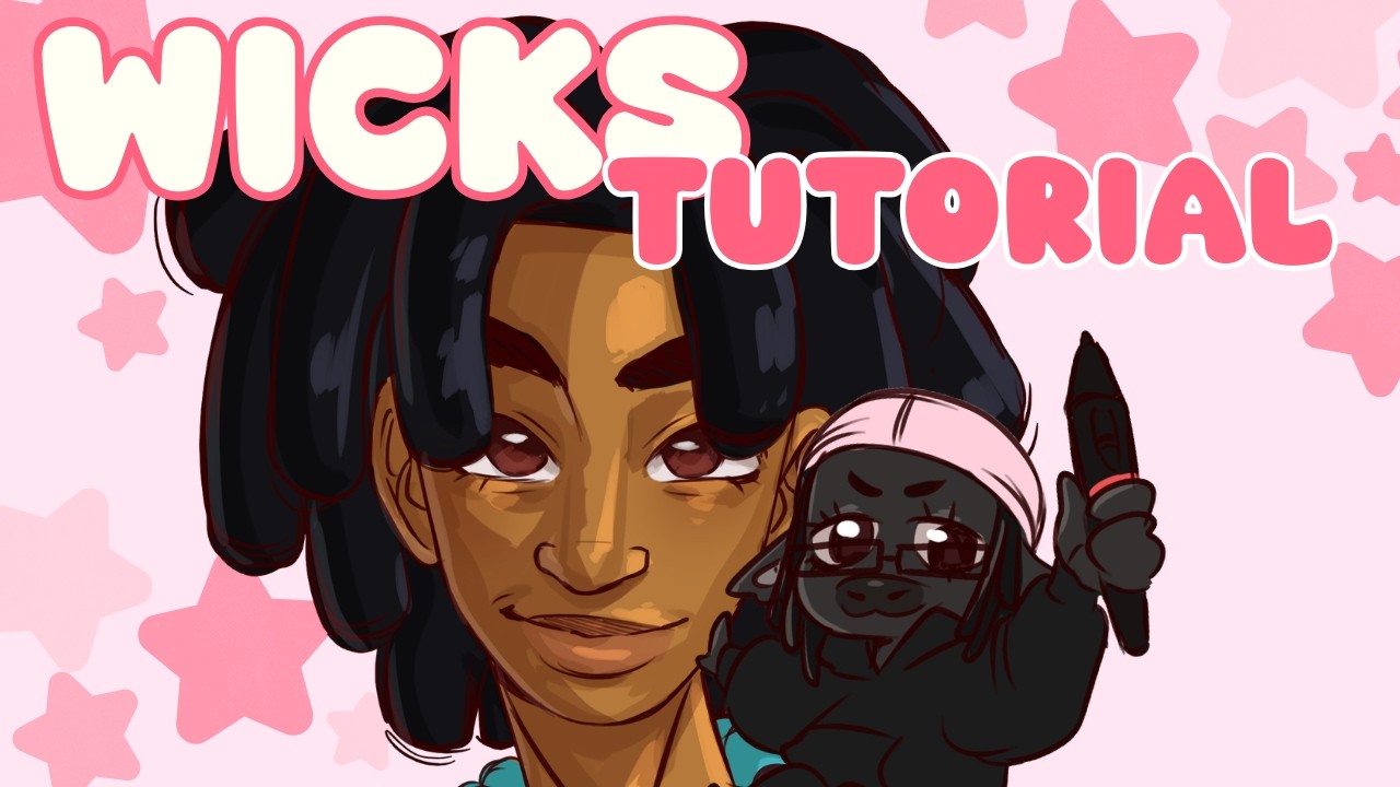 Wicks are ridiculously easy to draw - YouTube