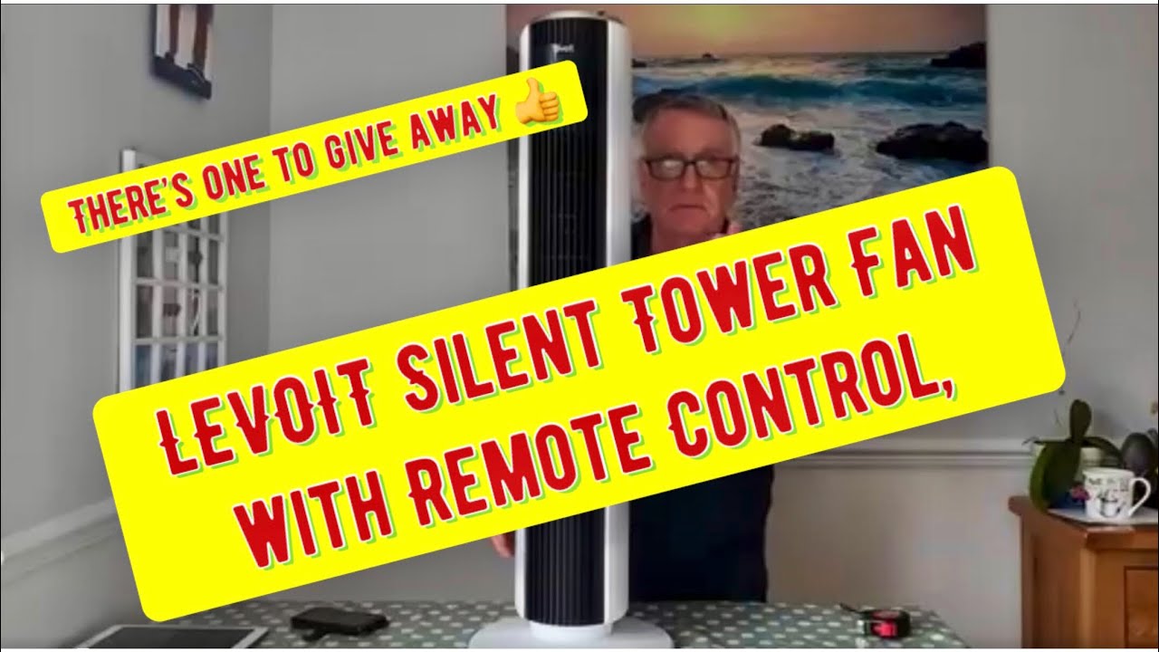 LEVOIT Silent Tower Fan with Remote Control, giveaway ends 16 May 2024 ...