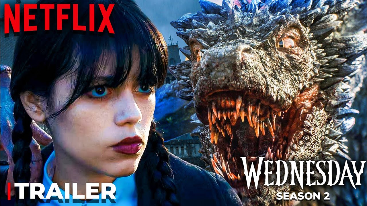 Wednesday Addams | Season 2 | Fanmade Trailer | Jenna Ortega | Netflix ...