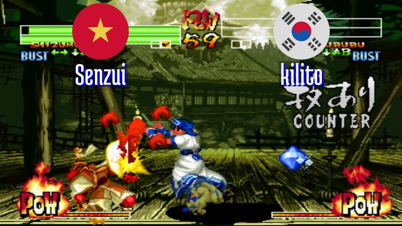 FT5 @samsho4: Senzui (VN) vs kilito (KR) [Samurai Shodown IV Fightcade ...