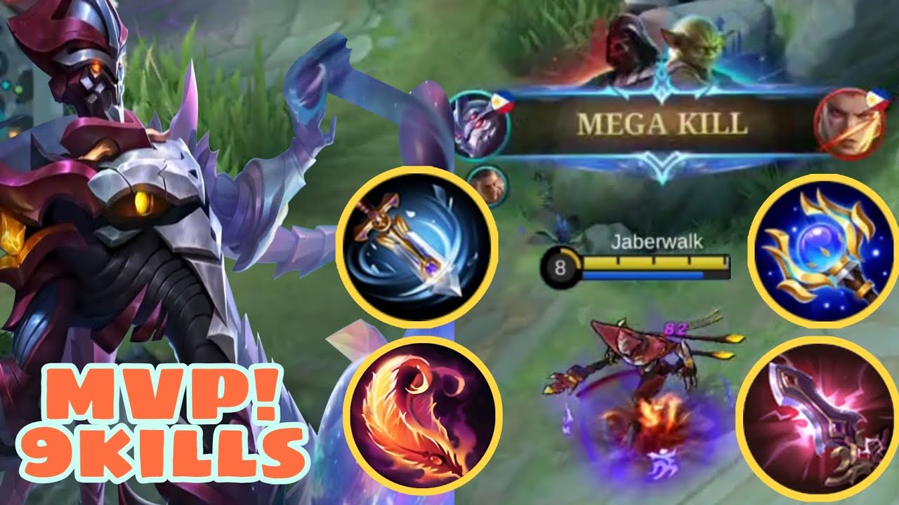 ZHASK FULL DAMAGE BUILD! 9KILLS! MVP! THE BEST! - YouTube