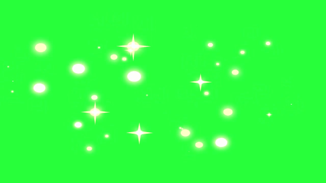 STAR SHINE Creativity Green screen background Video Green screen star ...