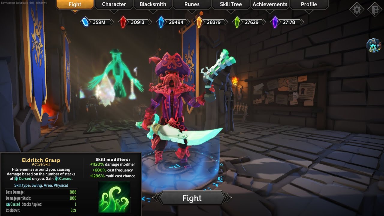 One Trick Pony #64 Eldritch Grasp Skill Showcase (Soulstone Survivors ...
