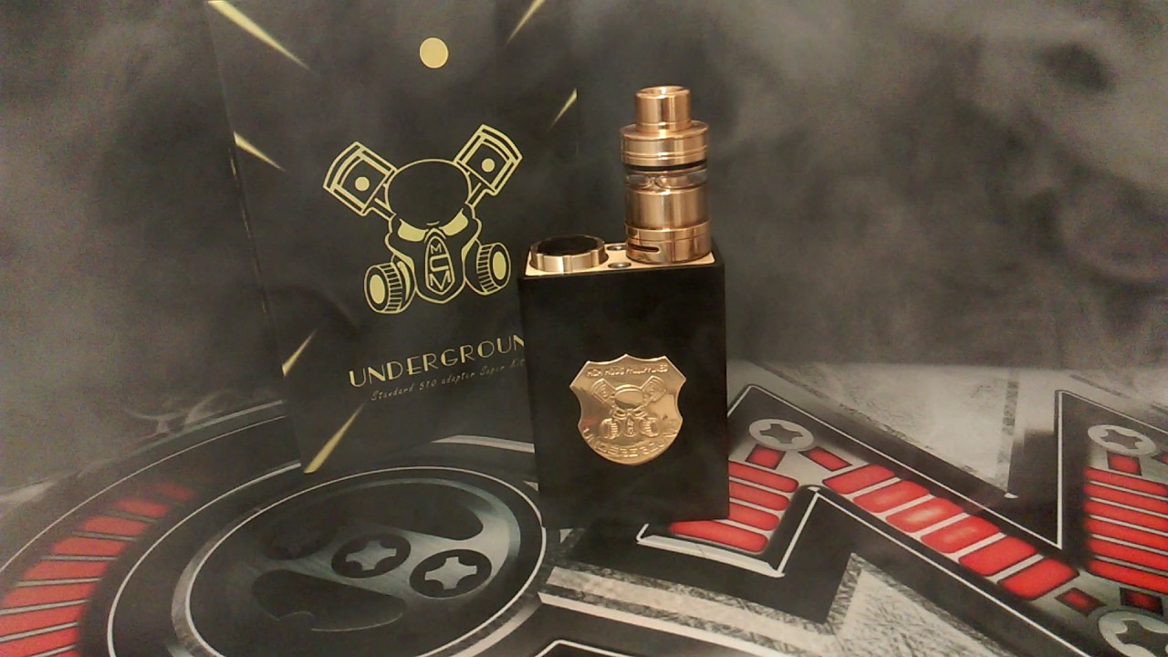 UNDERGROUND STYLE BOX MOD plus rda (warning) - YouTube
